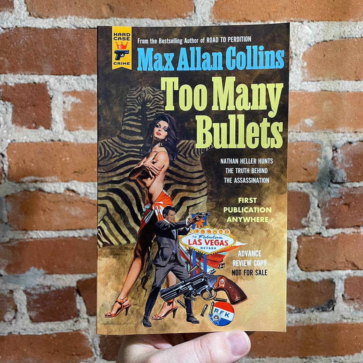 Too Many Bullets - Max Allan Collins - 2023 Hard Case Books - Paul Man – Postmarked from the Stars
