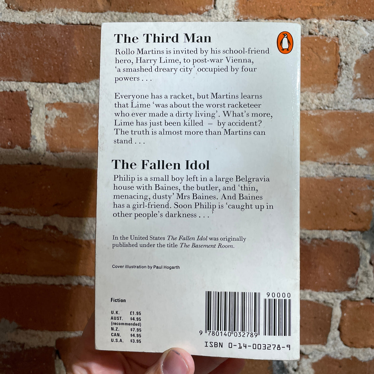 The Third Man / The Fallen Idol - Graham Greene - 1985 Penguin Books P ...