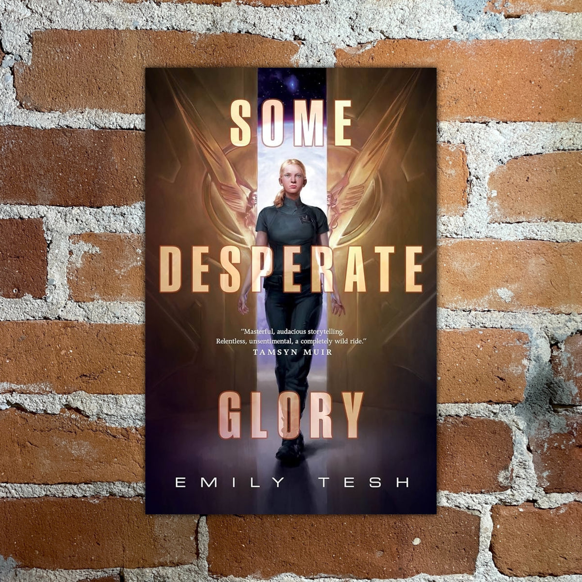 Some Desperate Glory - Emily Tesh - Tor Books Hardback – Postmarked ...