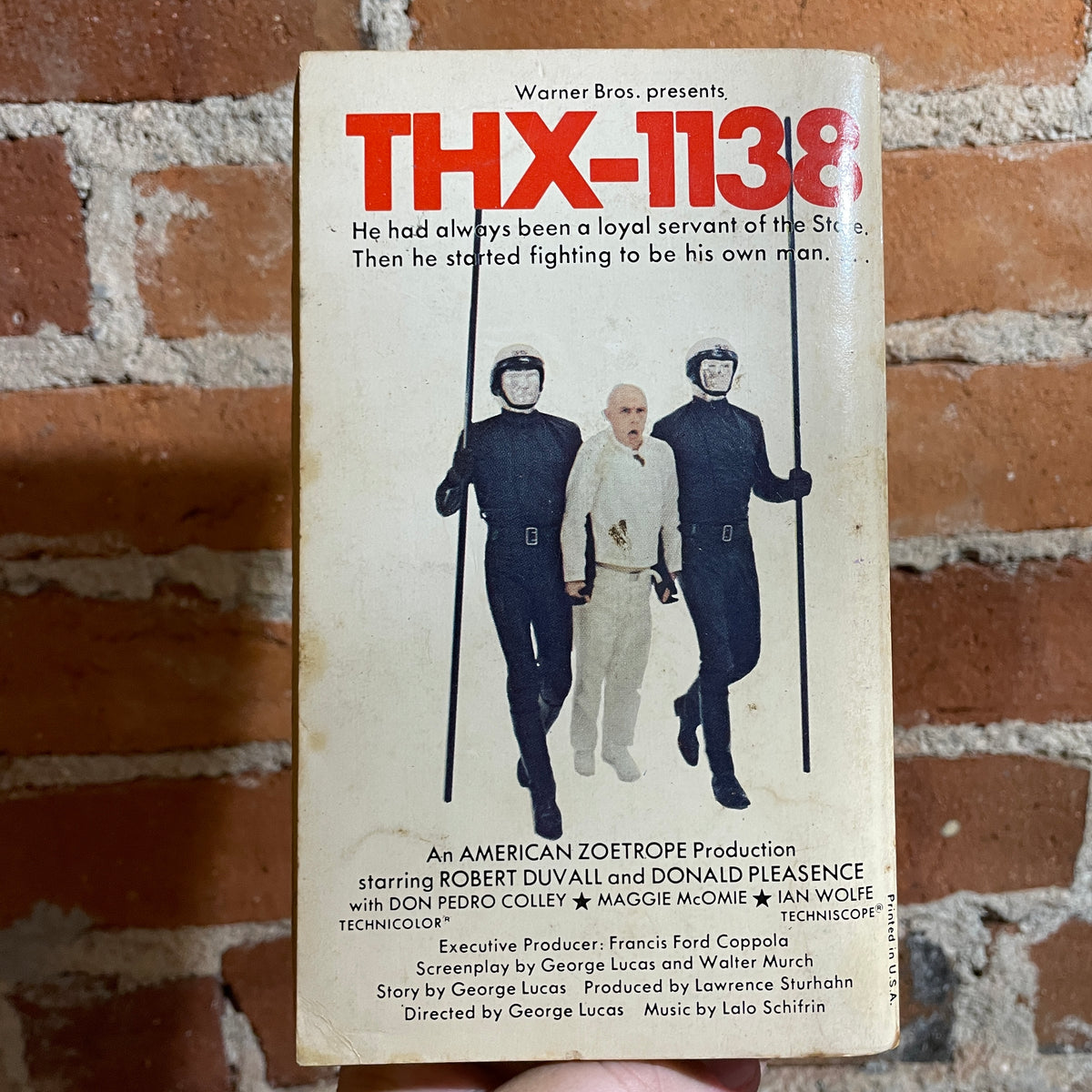 THX 1138 - Ben Bova - 1971 1st Paperback Library – Postmarked from the ...