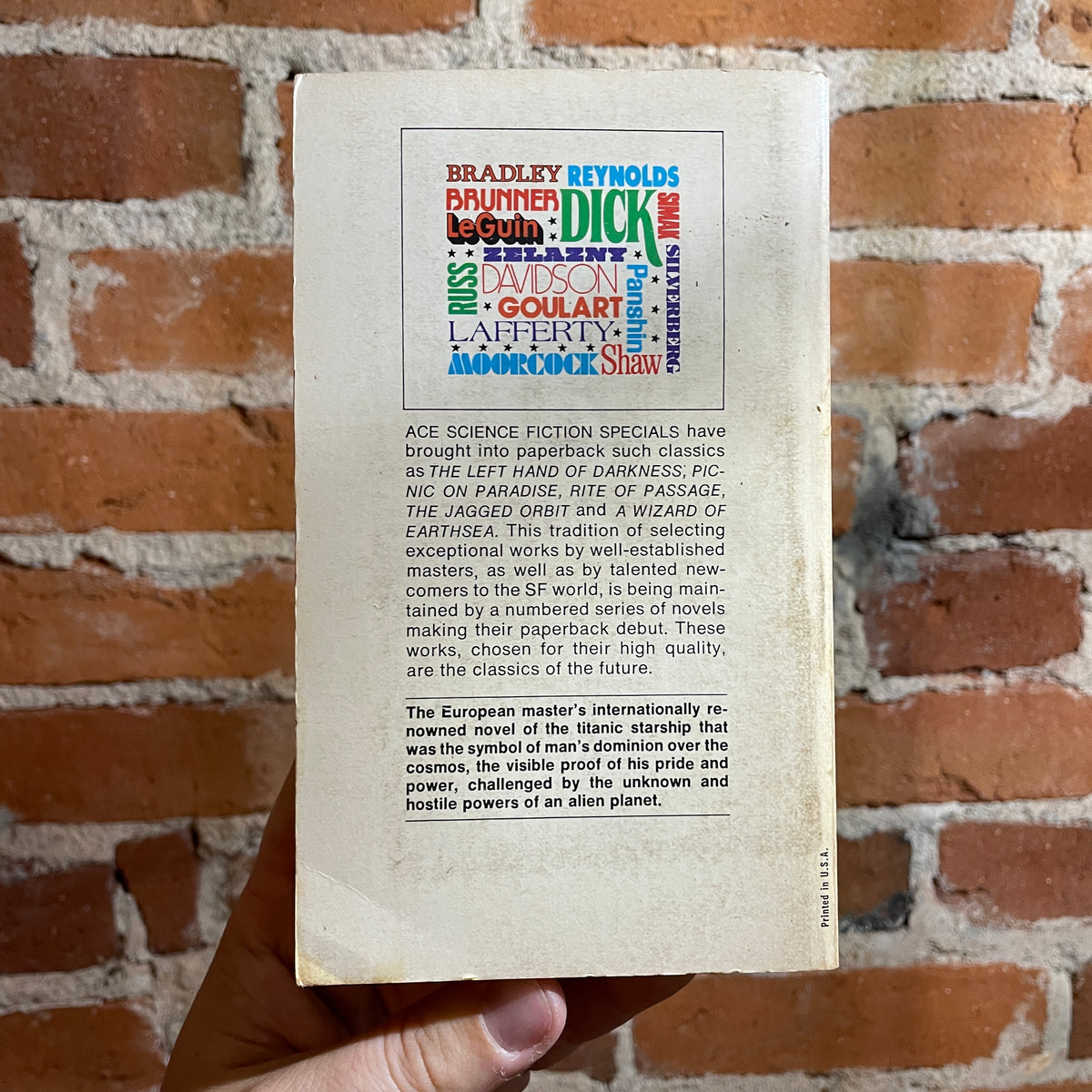 The Invincible - Stanislaw Lem - 1973 Ace Books Paperback – Postmarked ...