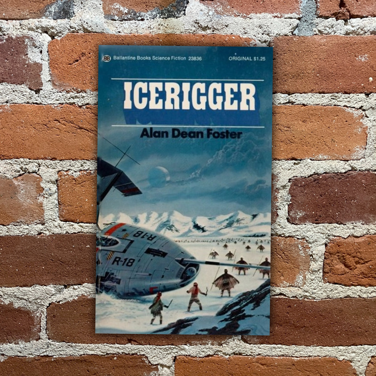 Icerigger - Alan Dean Foster - 1974 Ballantine Paperback - Dean Ellis ...