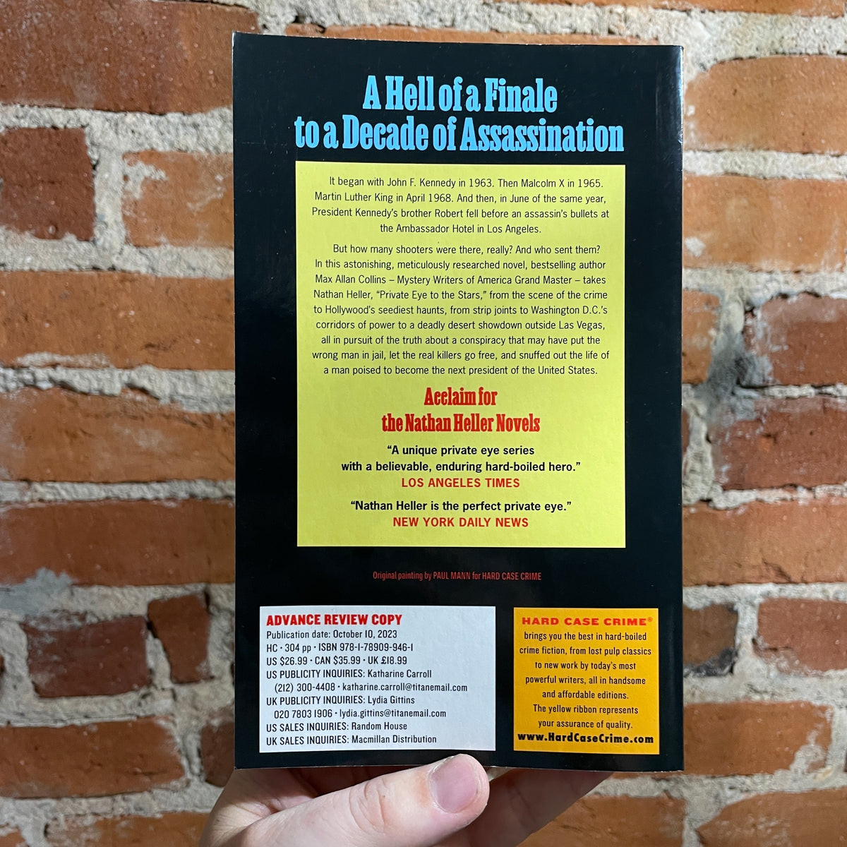 Too Many Bullets - Max Allan Collins - 2023 Hard Case Books - Paul Man ...