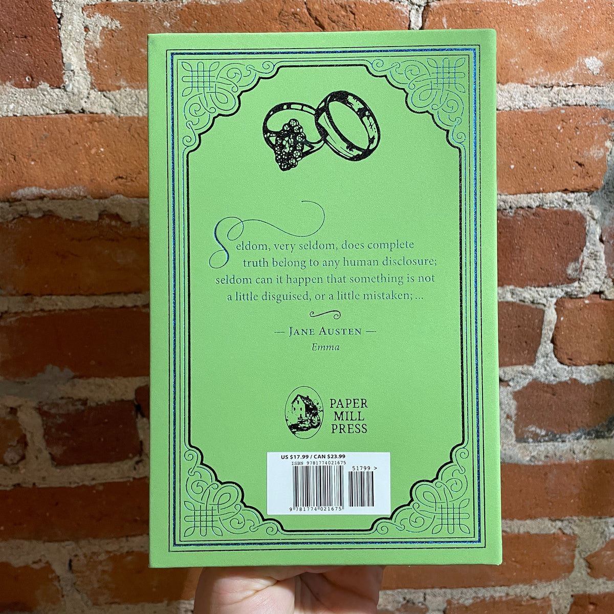Emma - Jane Austen - 2019 Paper Mill Press Classics – Postmarked from ...