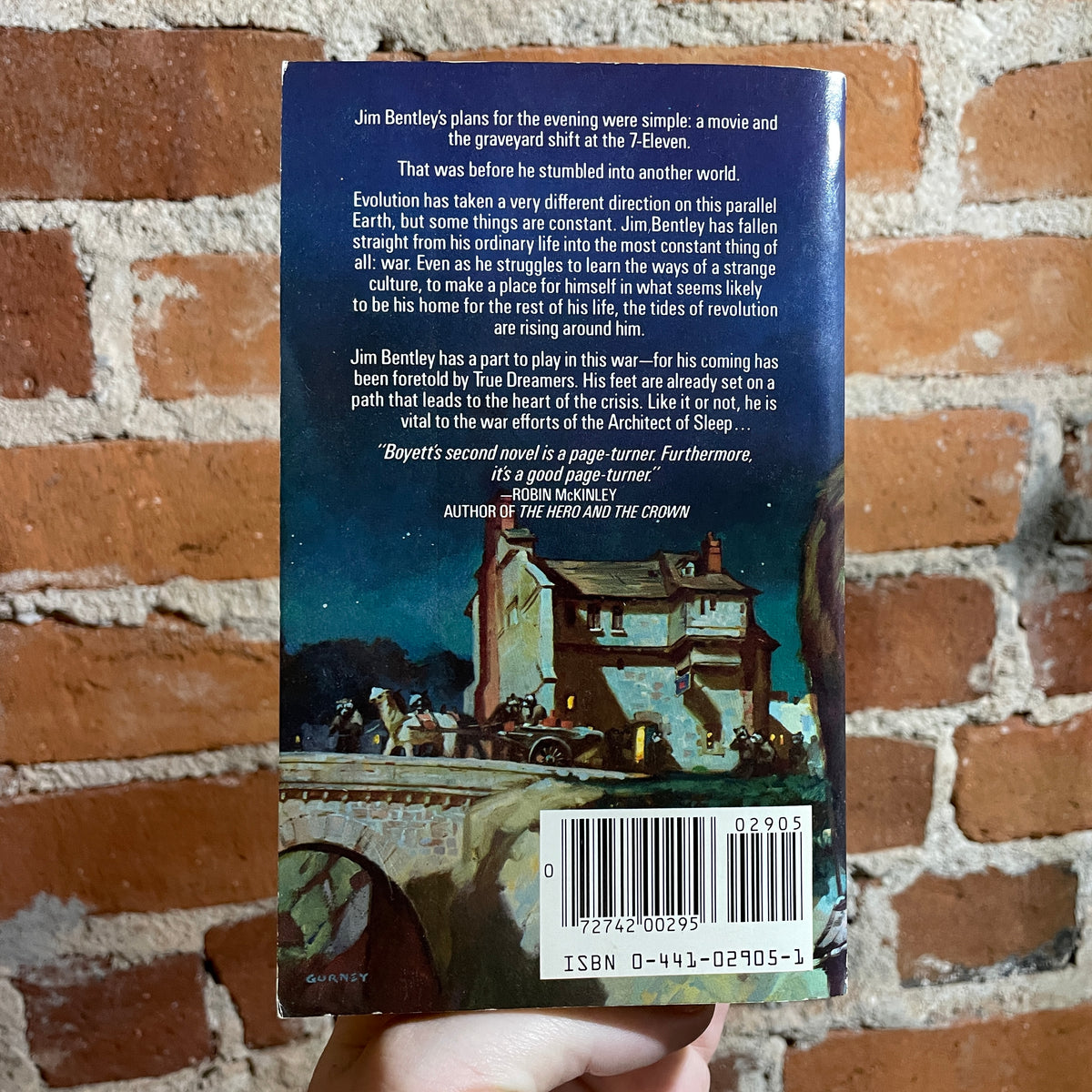 The Architect of Sleep - Steven R. Boyett - 1986 Jim Gurney Cover Art ...