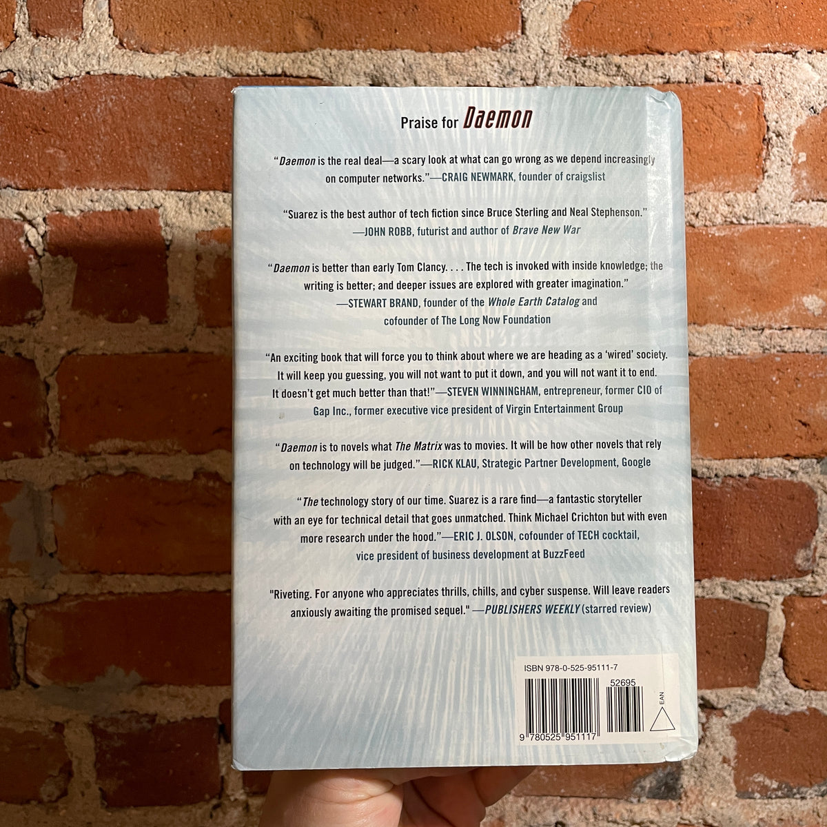 Daemon - Daniel Suarez - 2009 1st Dutton Hardback - Anthony Ramondo Co ...