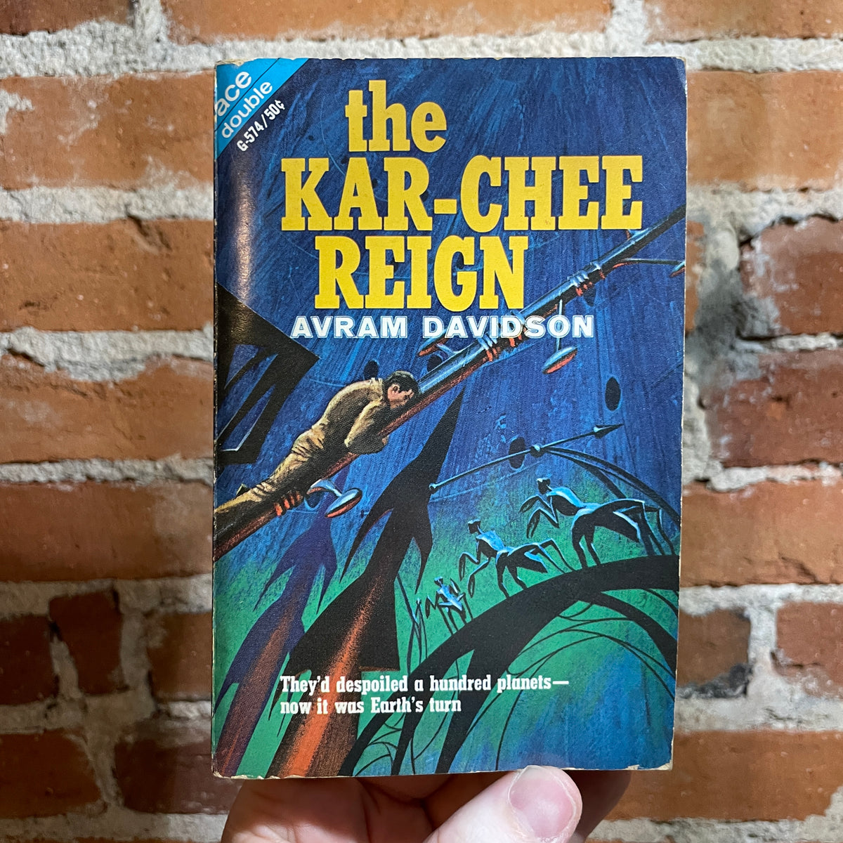 Ace Double 574 The Kar-Chee Reign/ Rocannon's World - Avram Davidson ...