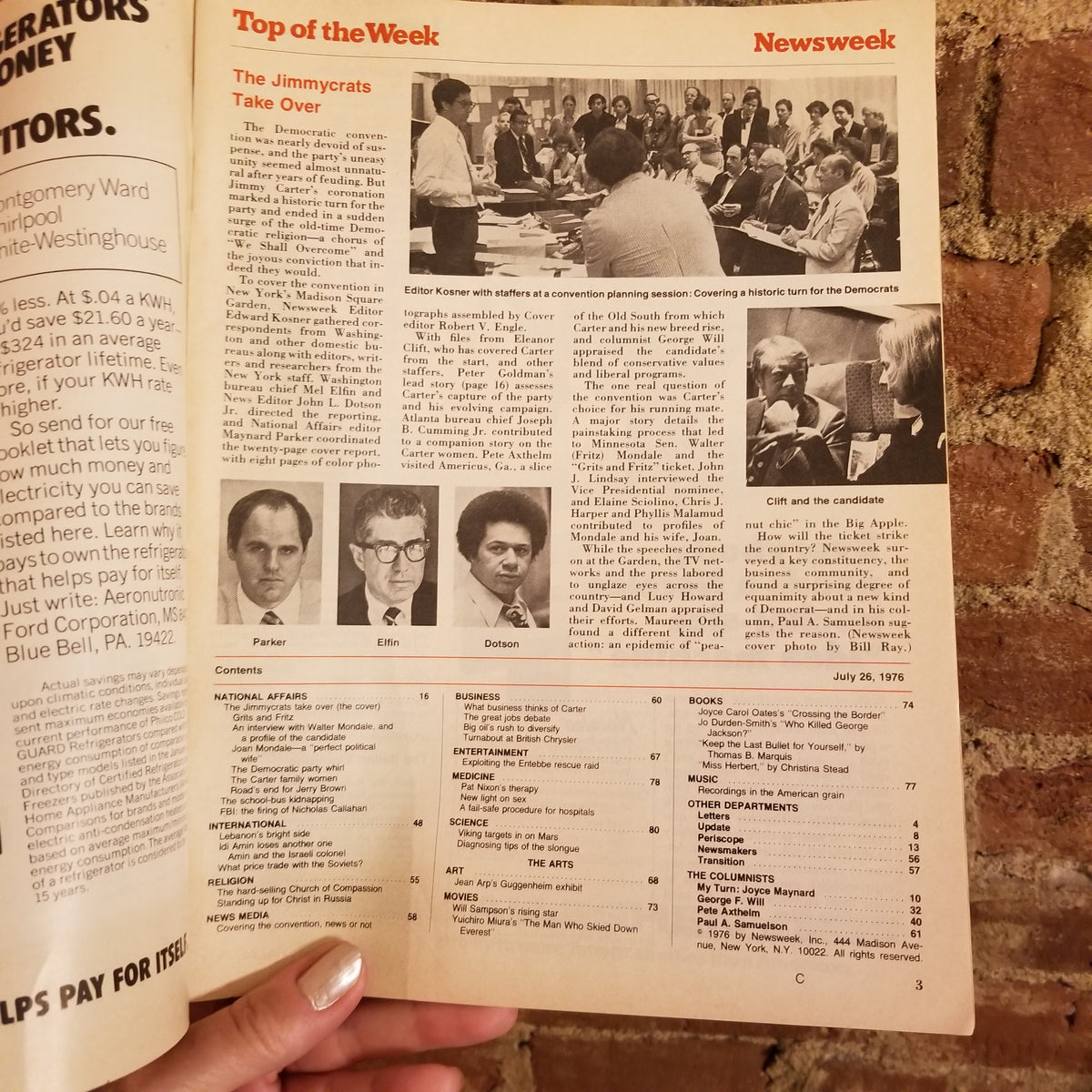 Newsweek Magazine July 26 1976 The Debates Jimmy Carter Gerald Ford ...