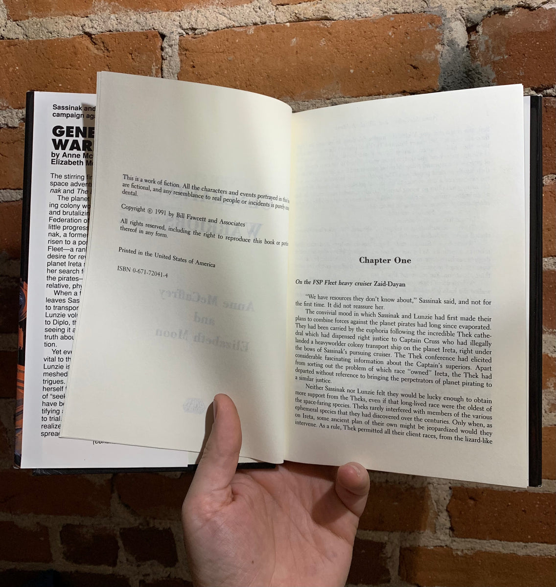 Generation Warriors - Anne McCaffrey & Elizabeth Moon (Stephen Hickman ...