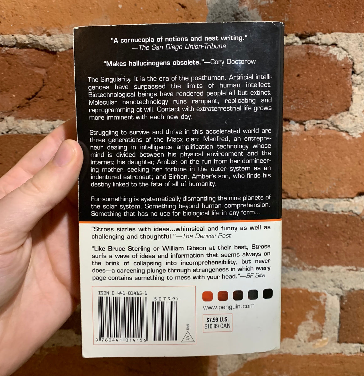 Accelerando - Charles Stross - Paperback – Postmarked from the Stars