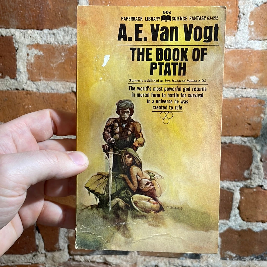The Book of Ptath- A.E. Van Vogt - 1969 Paperback Library – Postmarked ...