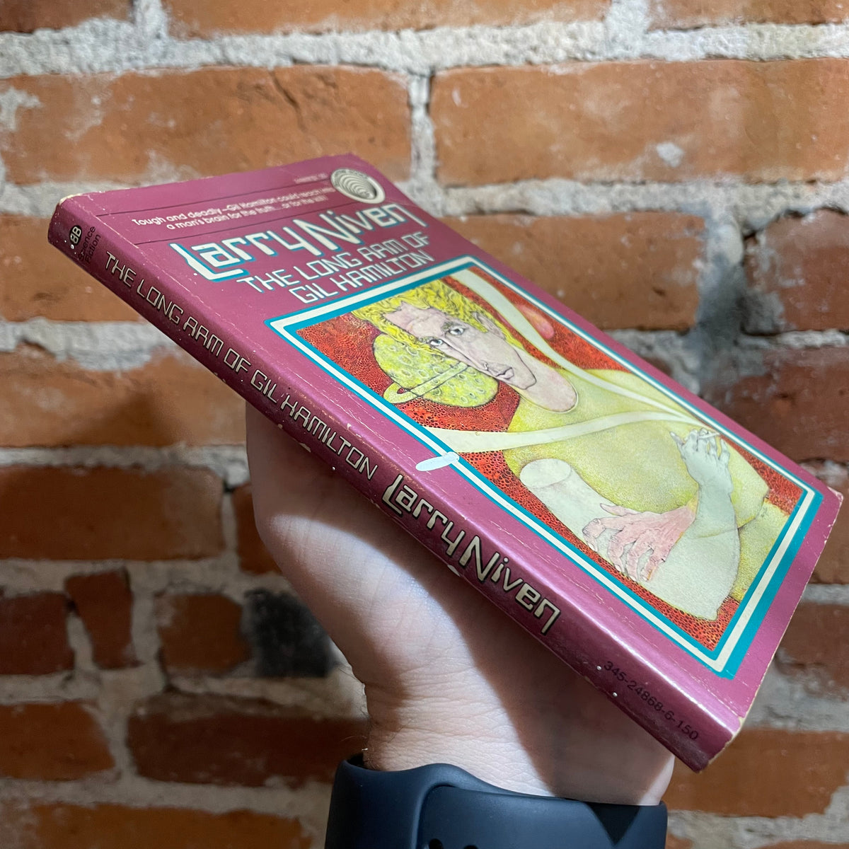 The Long Arm of Gil Hamilton - Larry Niven - 1976 Jim Spanfeller Cover ...