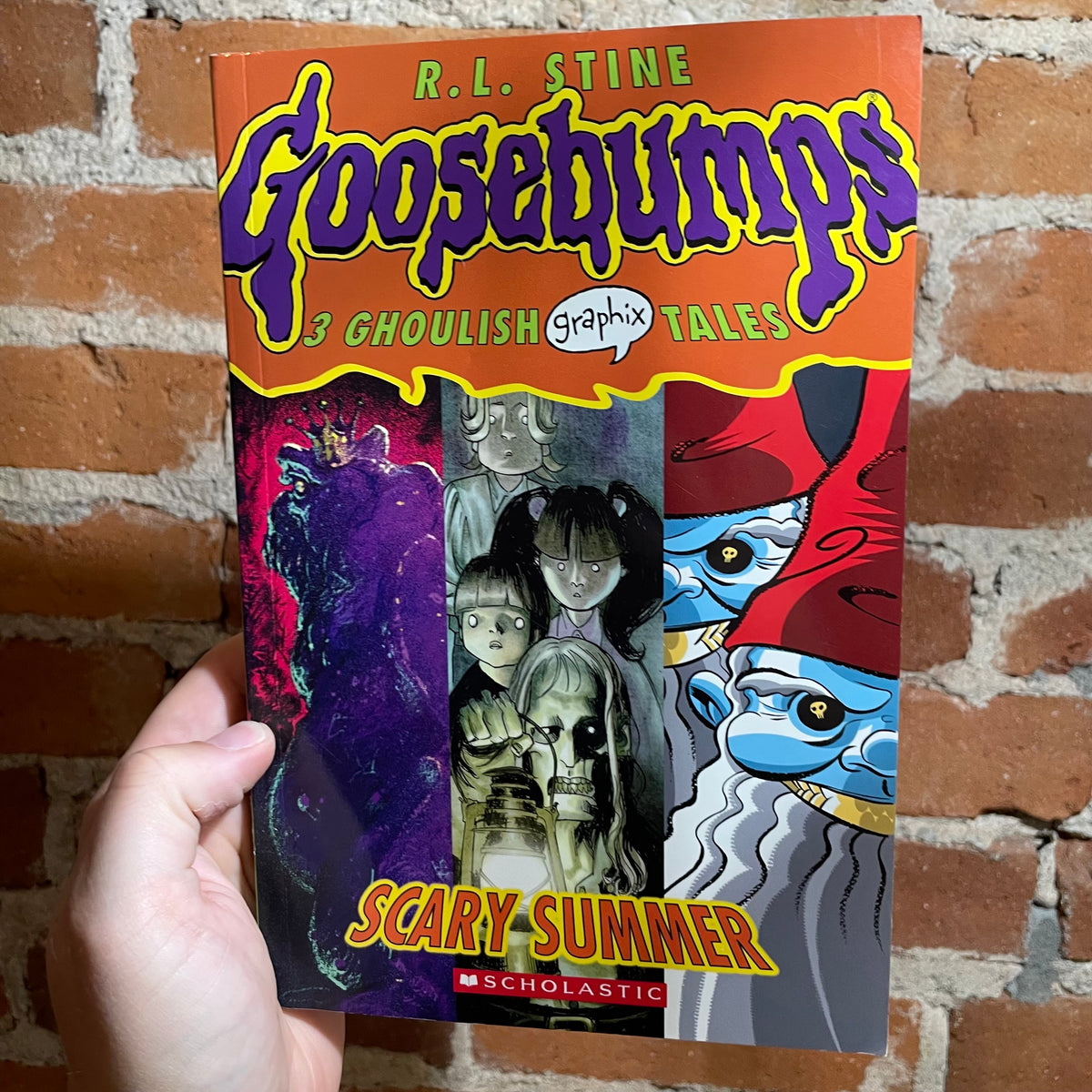 Goosebumps Graphix: Scary Summer 3 - R. L. Stine & Sheila Keenan 2007 ...