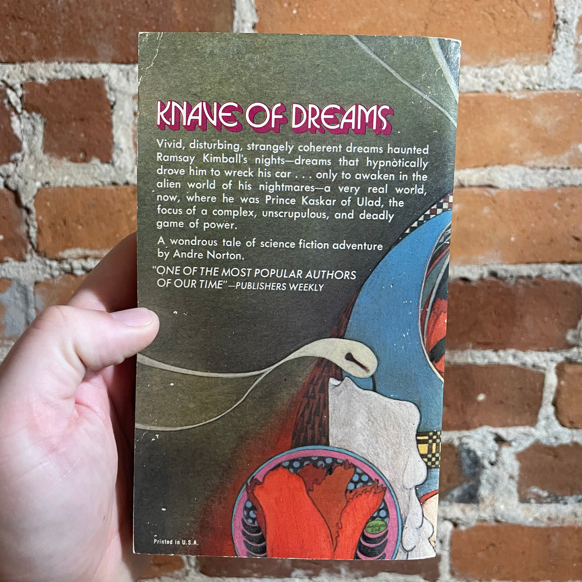 Knave of Dreams - Andre Norton - 1975 Ace Books Paperback Edition ...