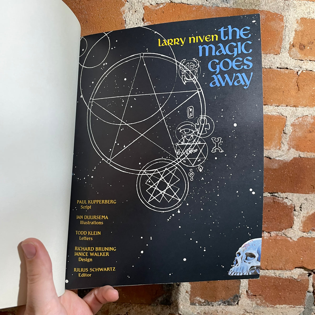 The Magic Goes Away - Larry Niven - 1986 DC Comics Graphic Novel - SF ...