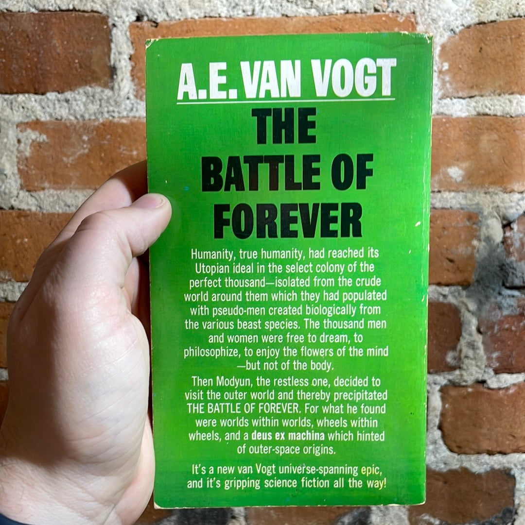 The Battle of Forever - A.E. Van Vogt - 1971 Ace Books Paperback - Joh ...
