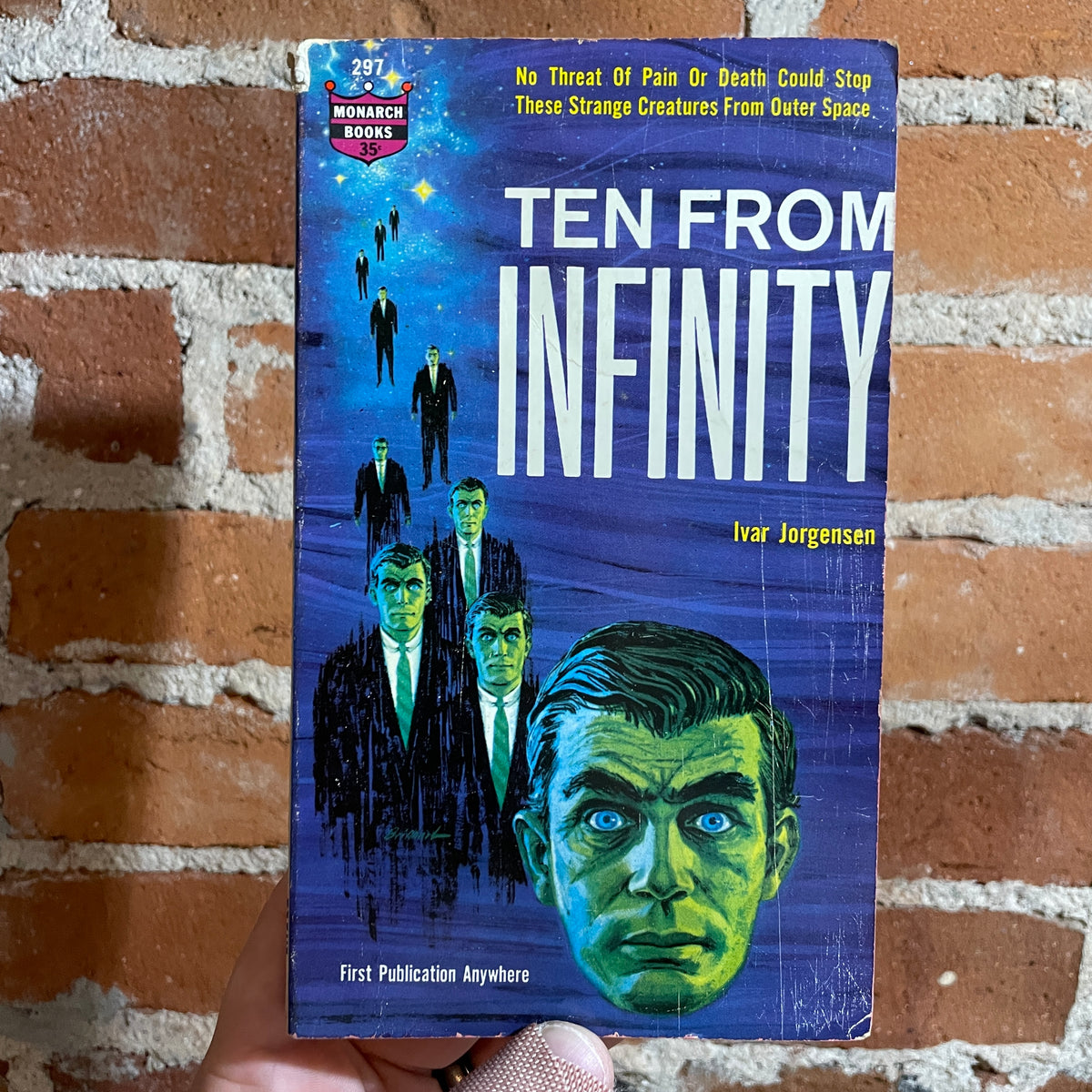 Ten from Infinity - Ivar Jorgensen 1963 Monarch Books #297 Ralph Brill ...