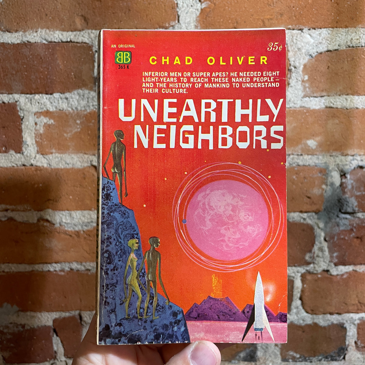 Unearthly Neighbors - Chad Oliver - 1960 Ballantine Books Paperback ...